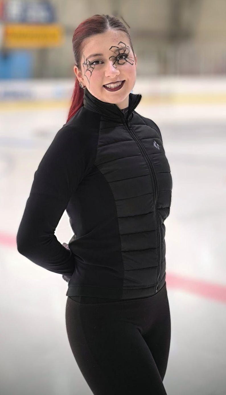 Figure Skating Practice JACKET With Warm Panels - Etsy