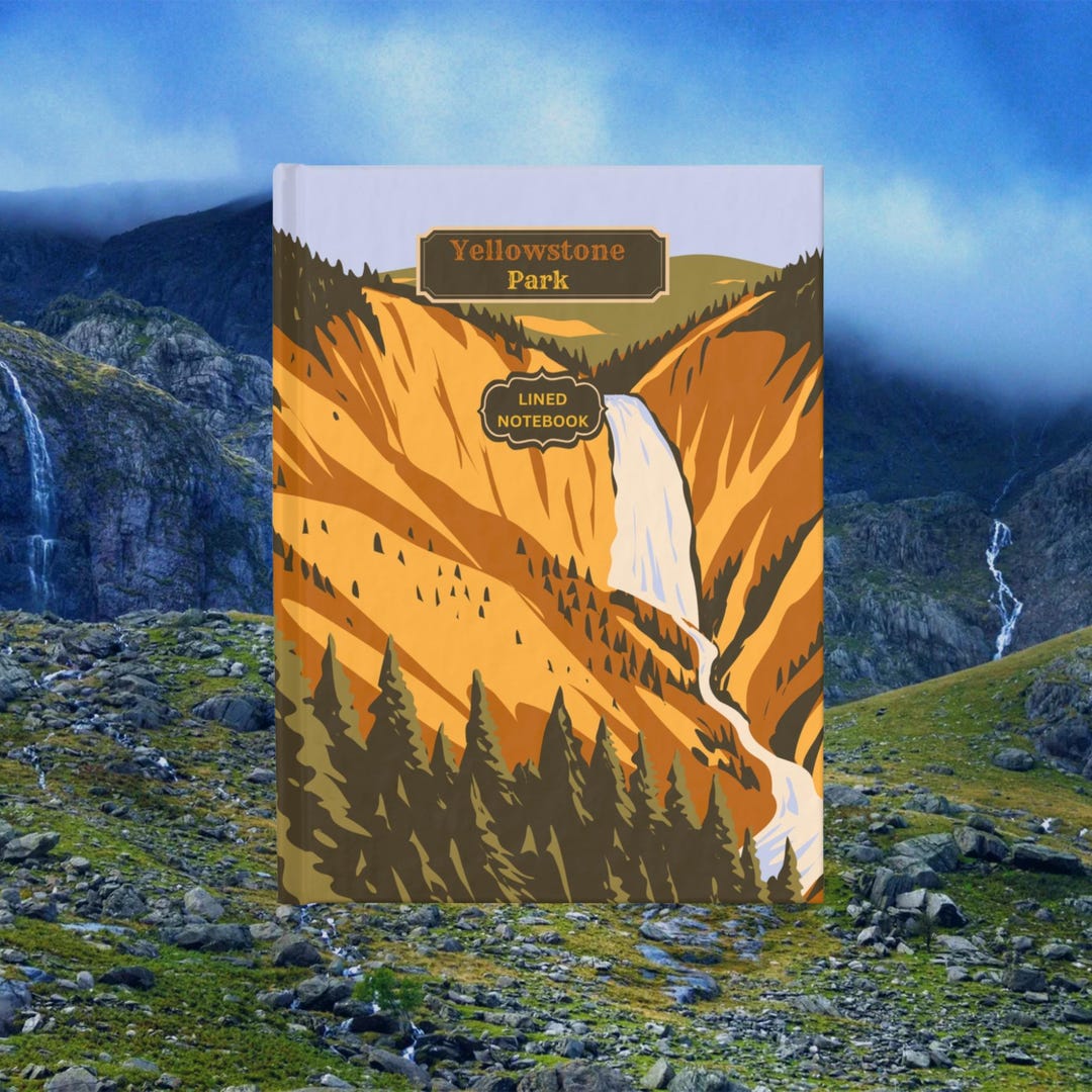 Yellowstone Park Journal - Nature Inspired Notes, Travel Journal ...