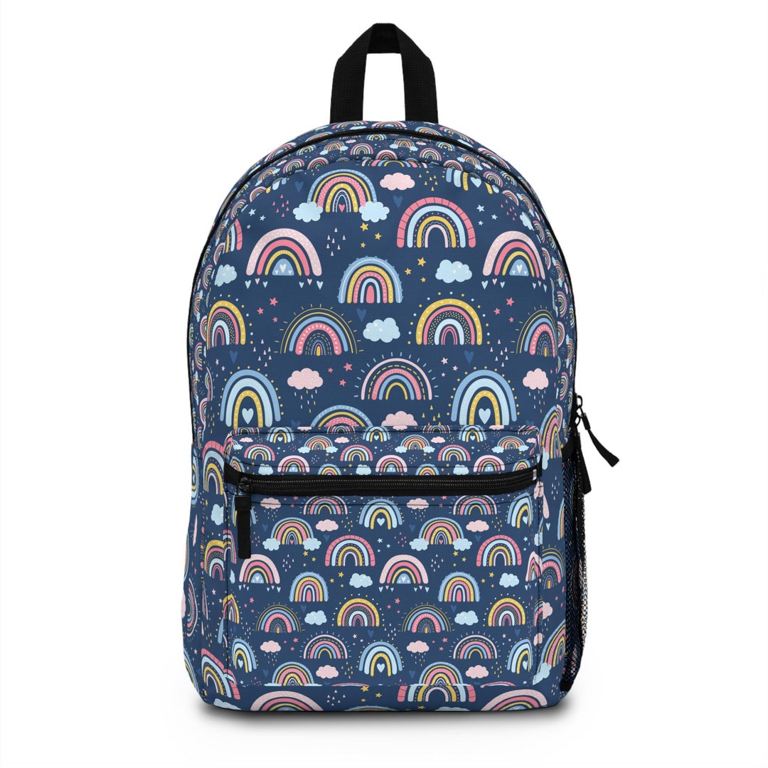 Backpack, Rainbow Backpack, Back to School, Kids Back Pack, Girls ...