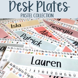 Boho Classroom Number Posters, Pastel Rainbow Number Posters Bundle ...