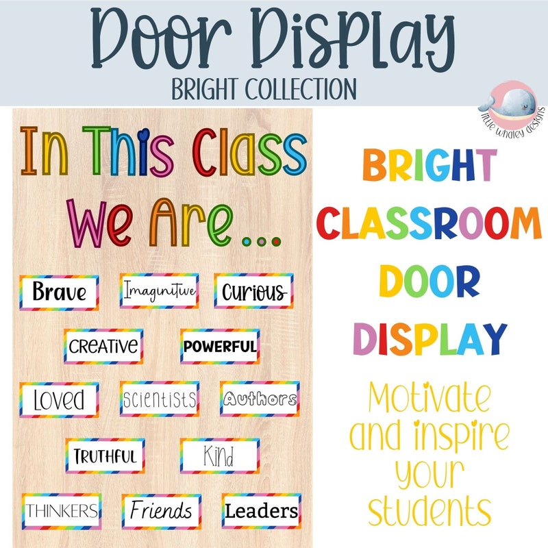 Halloween Classroom Door - Etsy