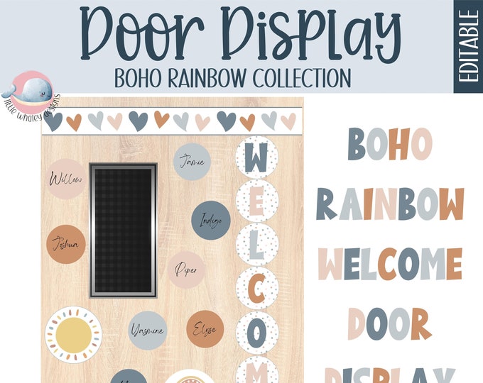 Cactus Classroom Door Display or Bulletin Board EDITABLE Classroom ...