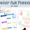 Undated Teacher Planner 23-25, Teacher Planner Printable, Teacher ...