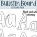 Printable Bulletin Board Lettering Pack, Classroom Display Headers ...
