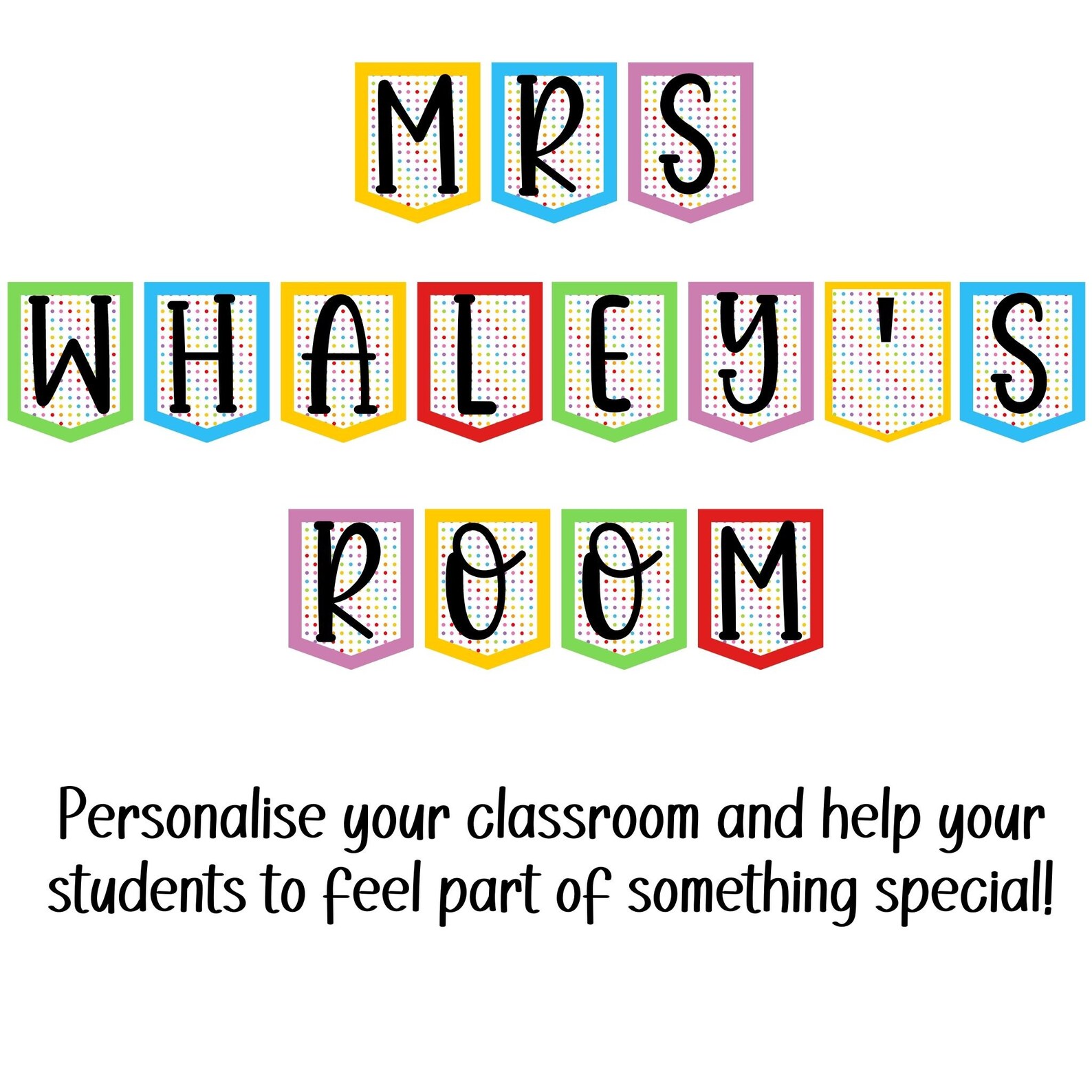 Bright Bulletin Board Lettering Set, Printable Bulletin Board Alphabet ...