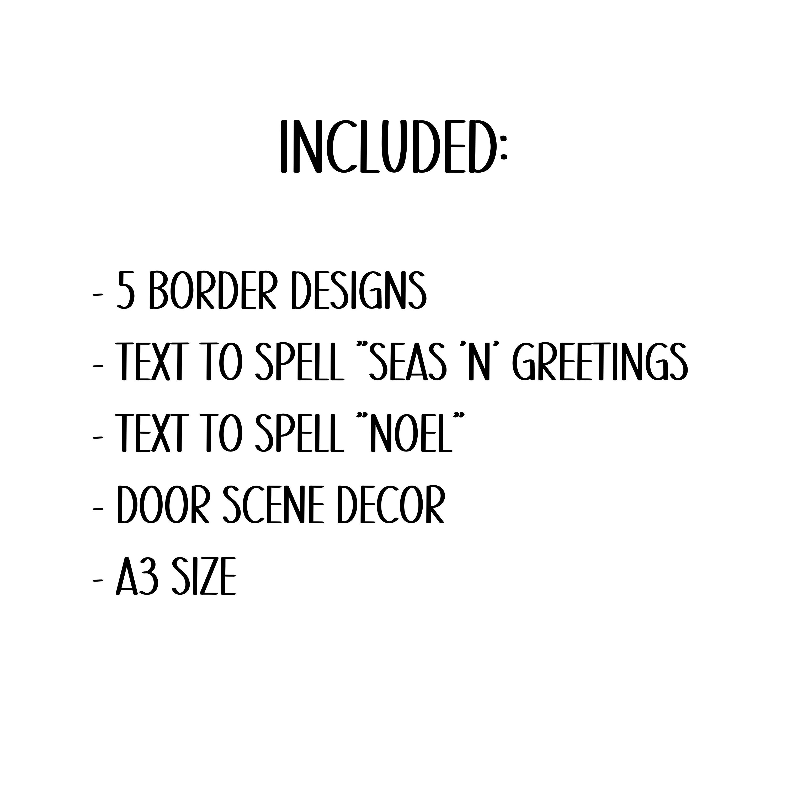 Christmas Classroom Door Display Editable, Holiday Classroom Door Decor ...