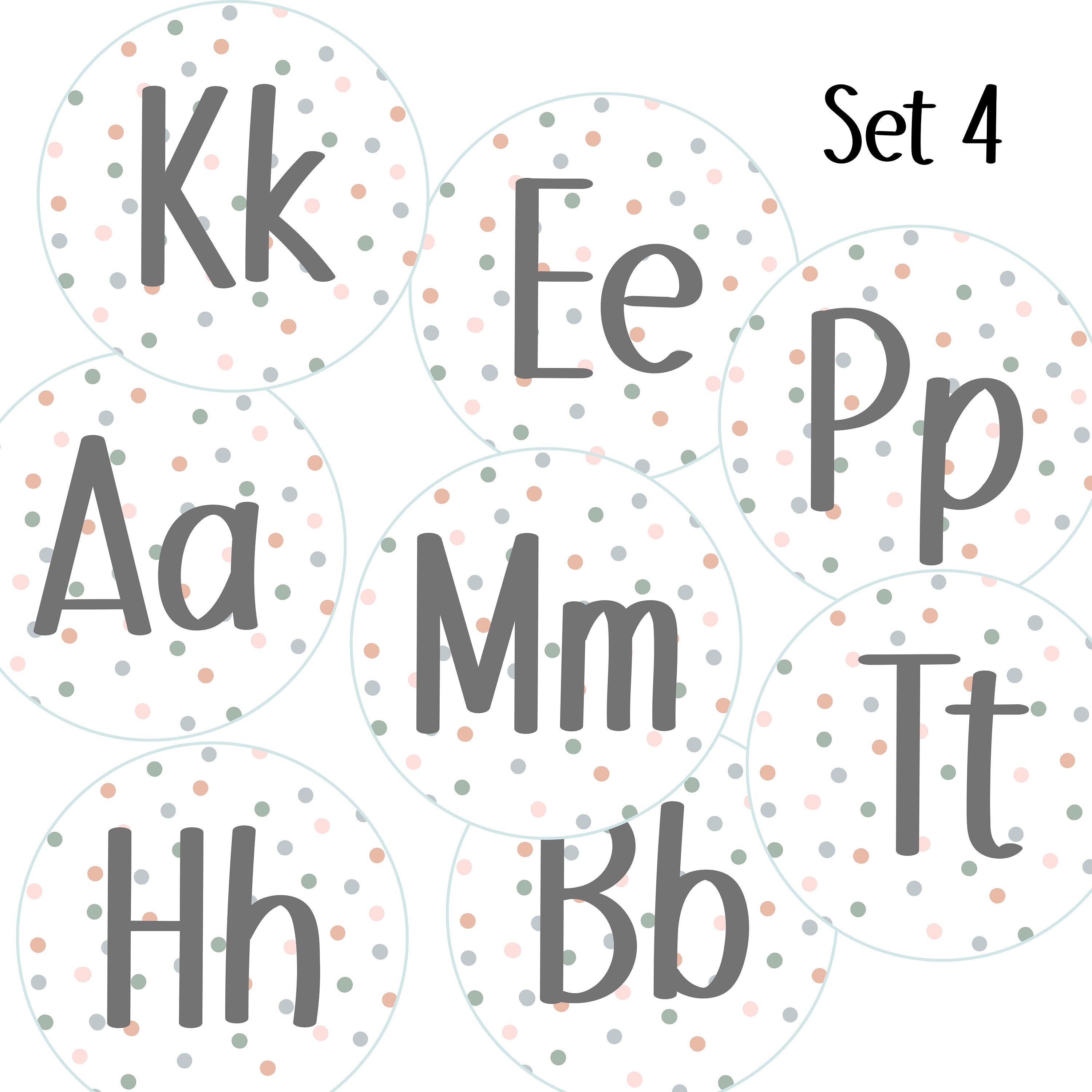 Boho Alphabet Posters, Classroom Alphabet Display Posters Bundle ...