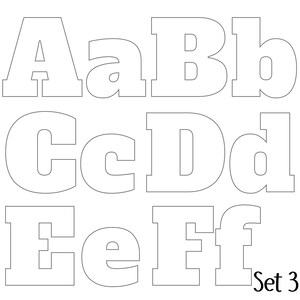 Printable Bulletin Board Lettering Pack: Blackline Classroom Decor ...