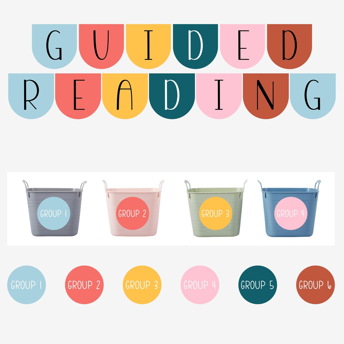 Student Reading Groups Editable Classroom Display Reading - Etsy