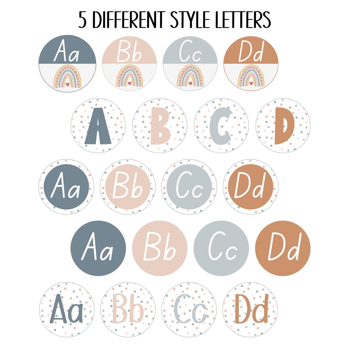 Boho Rainbow Classroom Word Wall, Word Wall Display, Boho Rainbow ...