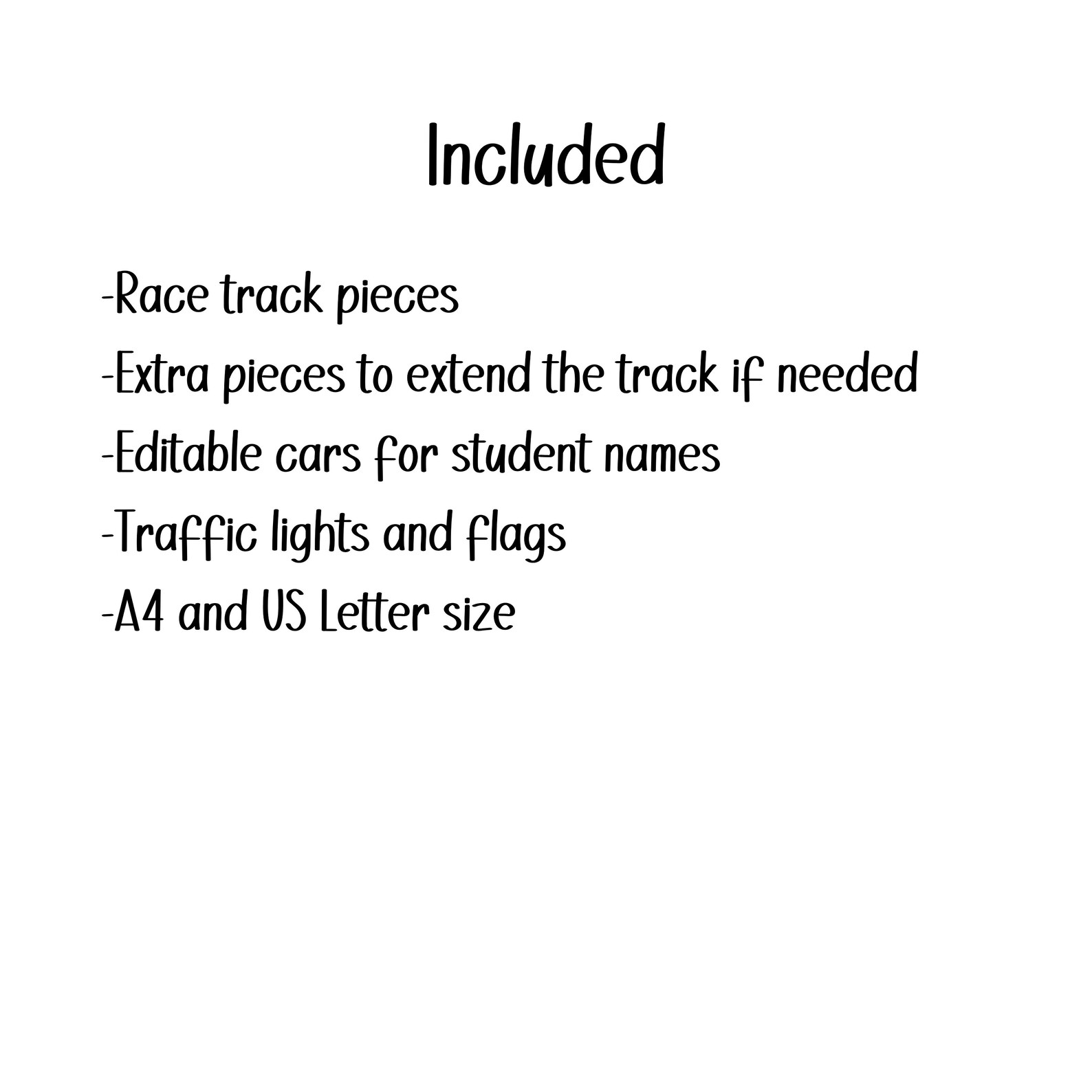 Race Track Behavior Chart: Editable Classroom Reward System (digital ...