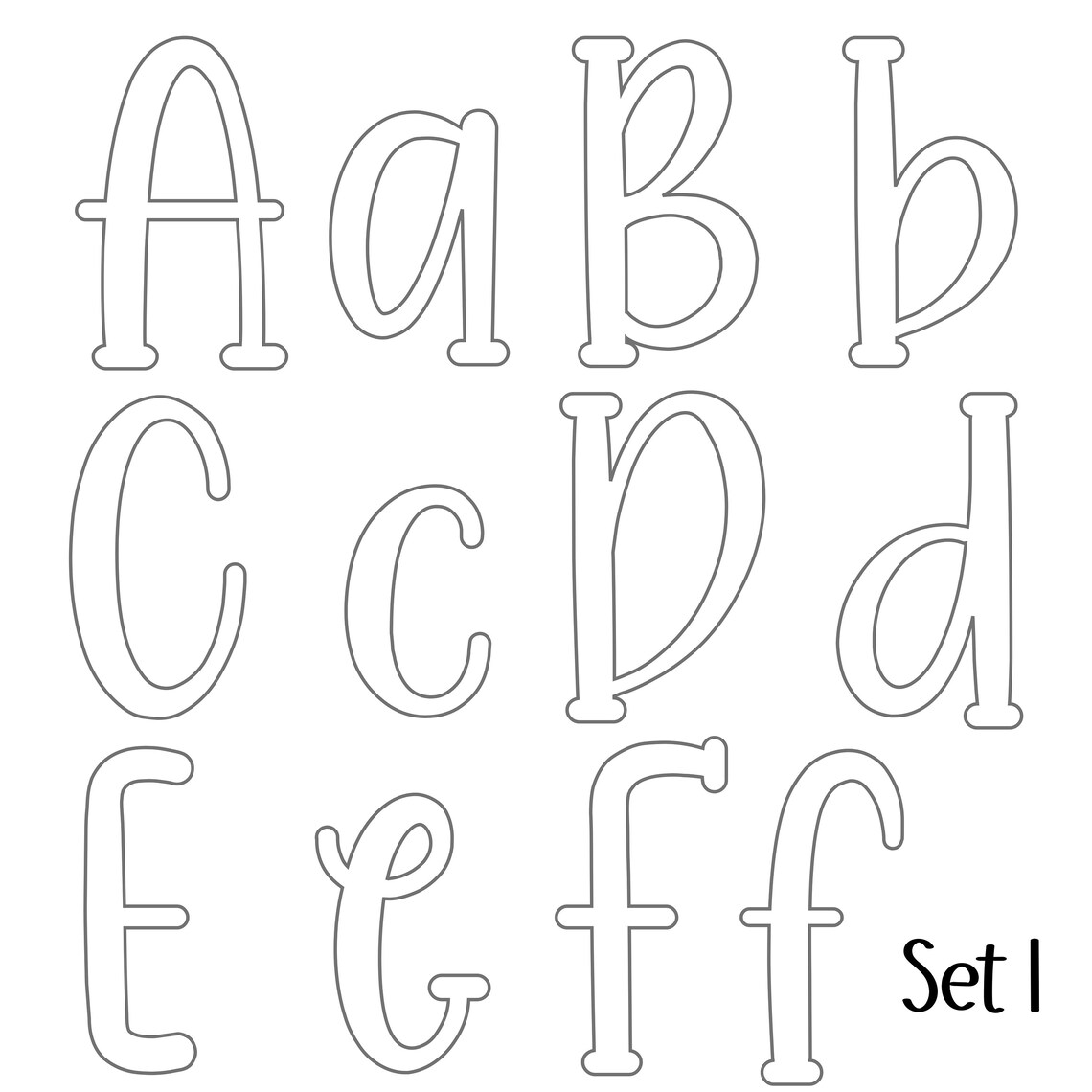 Printable Bulletin Board Lettering Pack: Blackline Classroom Decor ...