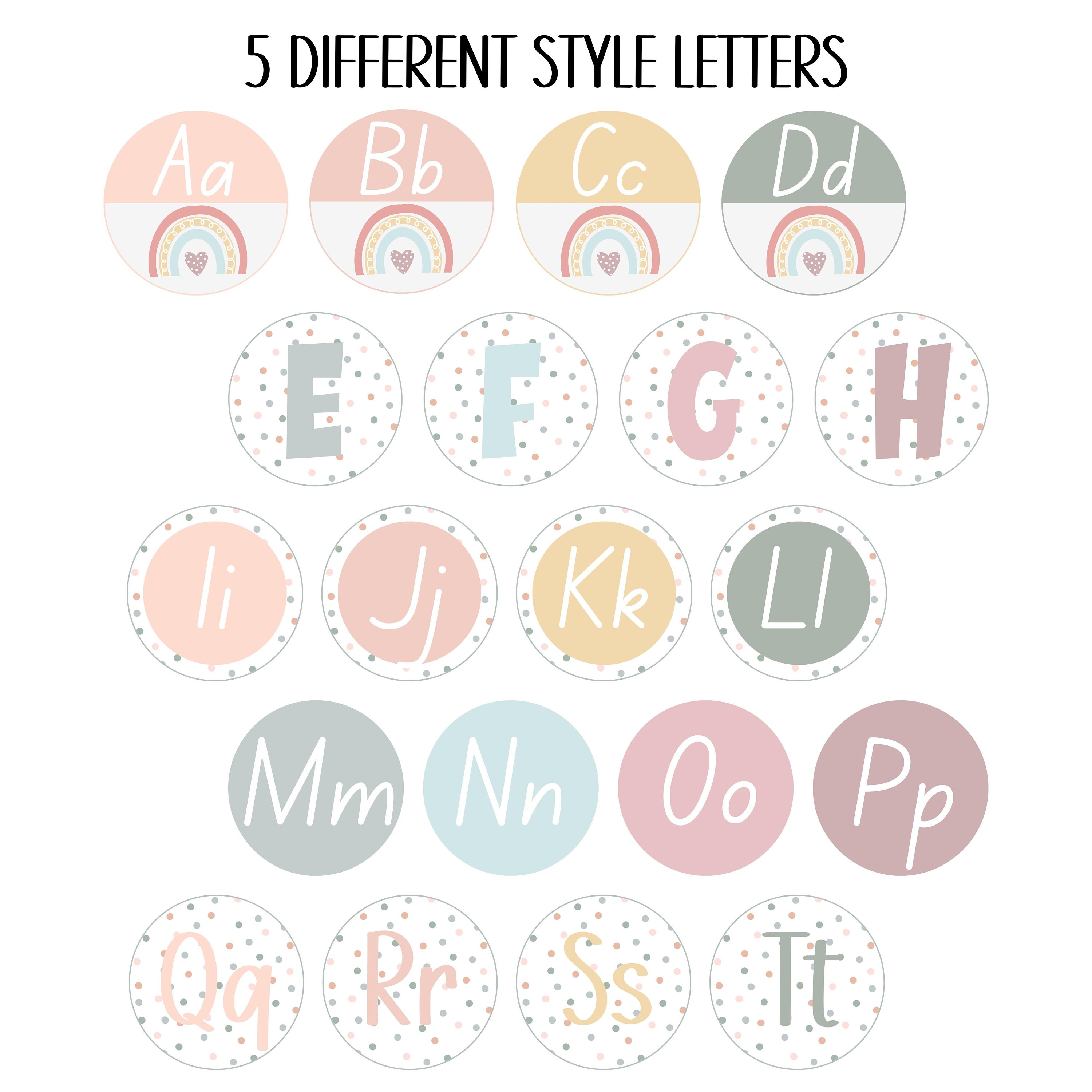 Pastel Classroom Word Wall, Word Wall Display, Classroom Bulletin Board ...