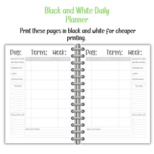 Undated Teacher Planner 23-25, Teacher Planner Printable, Teacher ...