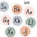 Pastel Alphabet Posters, Classroom Alphabet Display Posters Bundle ...