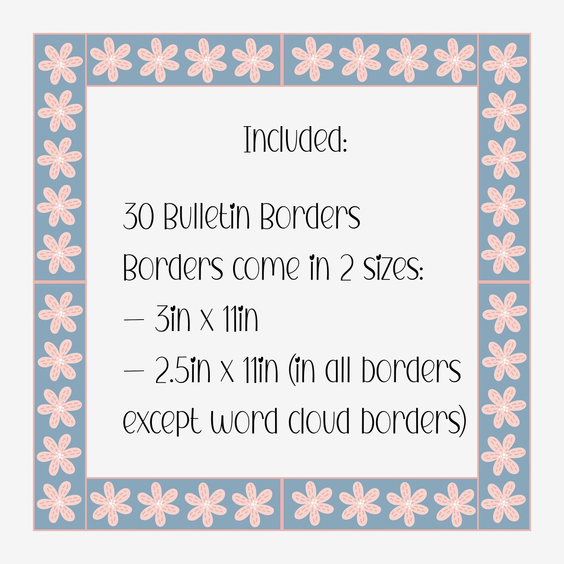 Boho Rainbow Bulletin Board Borders 30 Printable Classroom - Etsy