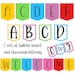 Bright Bulletin Board Lettering Set, Bulletin Board Alphabet and ...