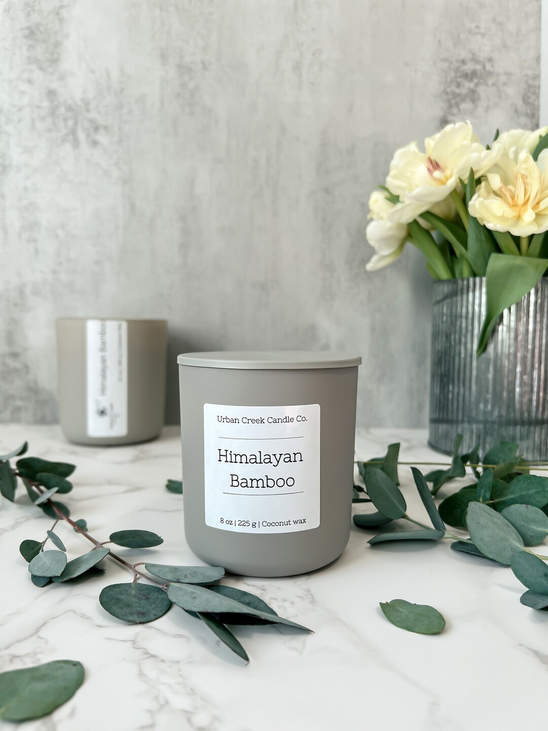 Himalayan Bamboo Candle | Fresh Green Candle | Foliage Candle | Clean ...