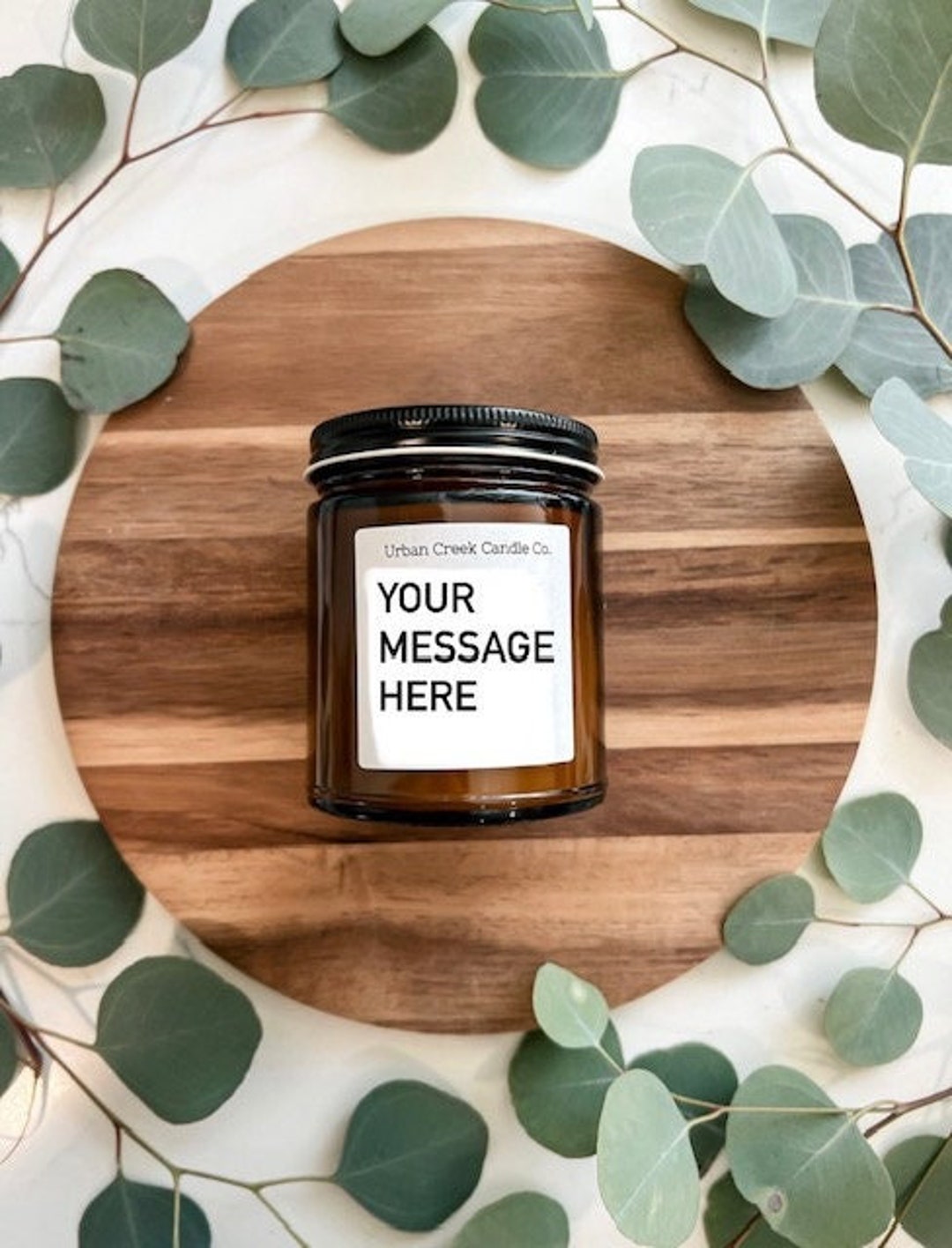 Custom Label Candle | Choose Your Scent | Personalized Gift | for Her ...