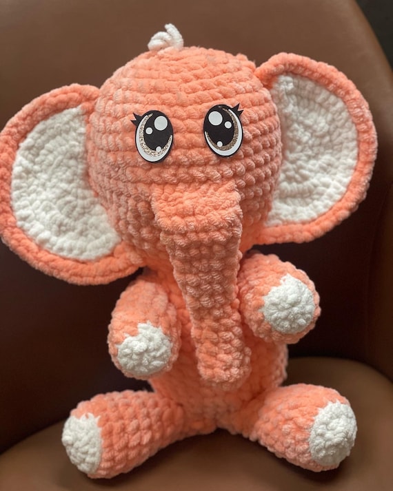 Ellie the Elephant Plushie - Etsy