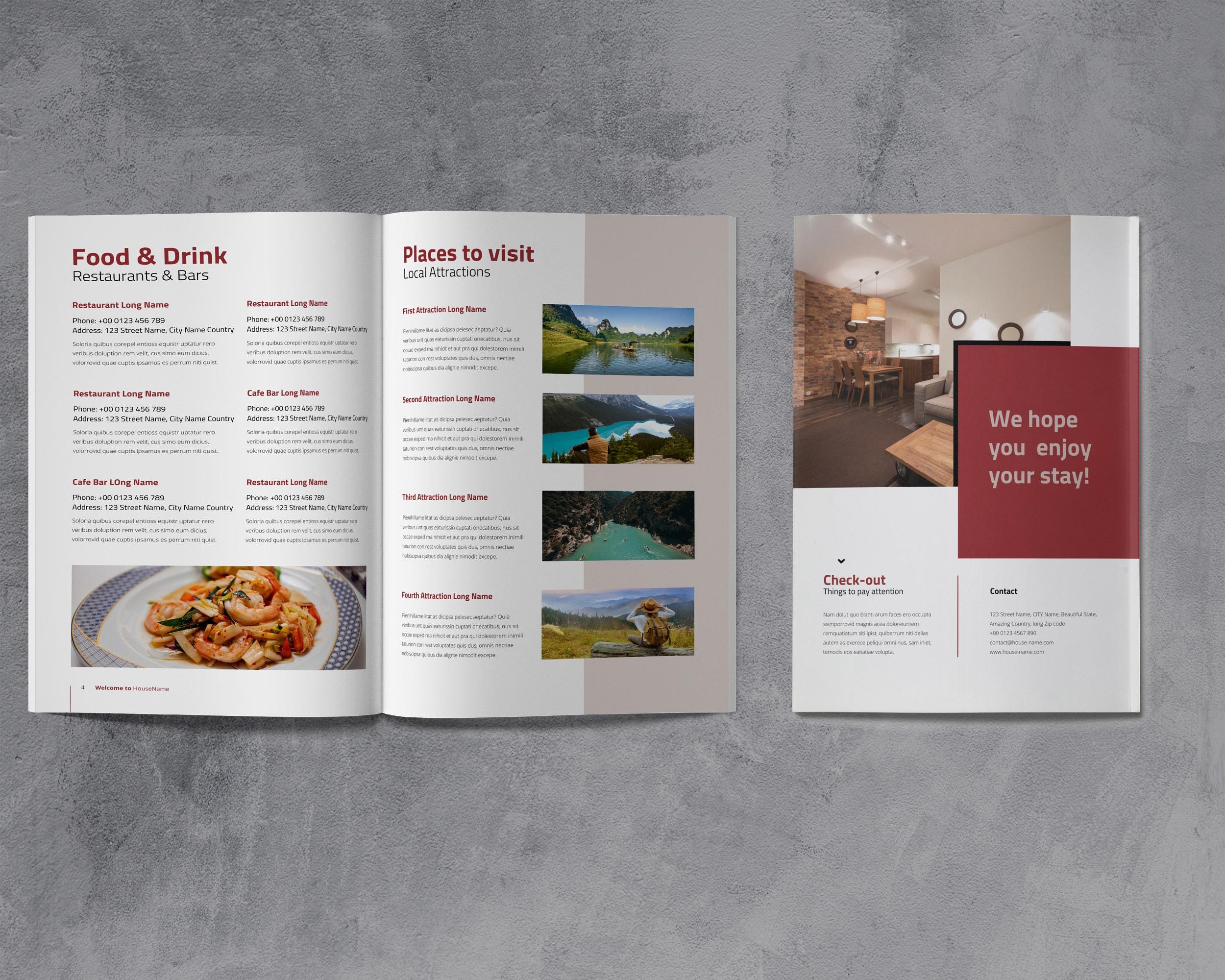 Airbnb Rental House Welcome Book Template Canva, Airbnb Checklist House ...