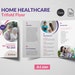 Personal Home Care Flyer Trifold Template Canva, Senior Home Health ...