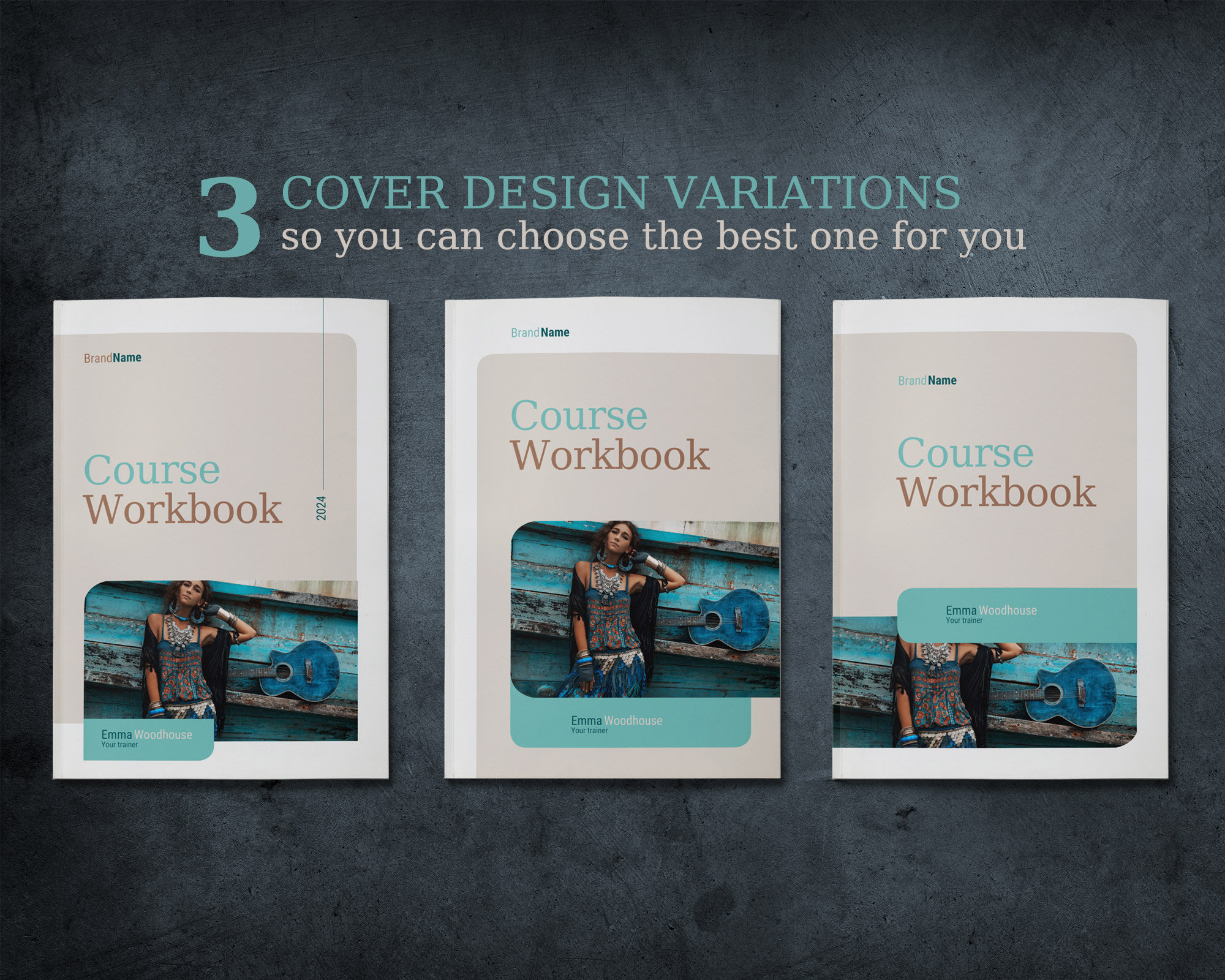 Coaching Workbook Template Canva, Magazine Ebook Template Canva Course ...