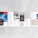 Business Capability Statement Template Canva Editable, Bifold Business ...