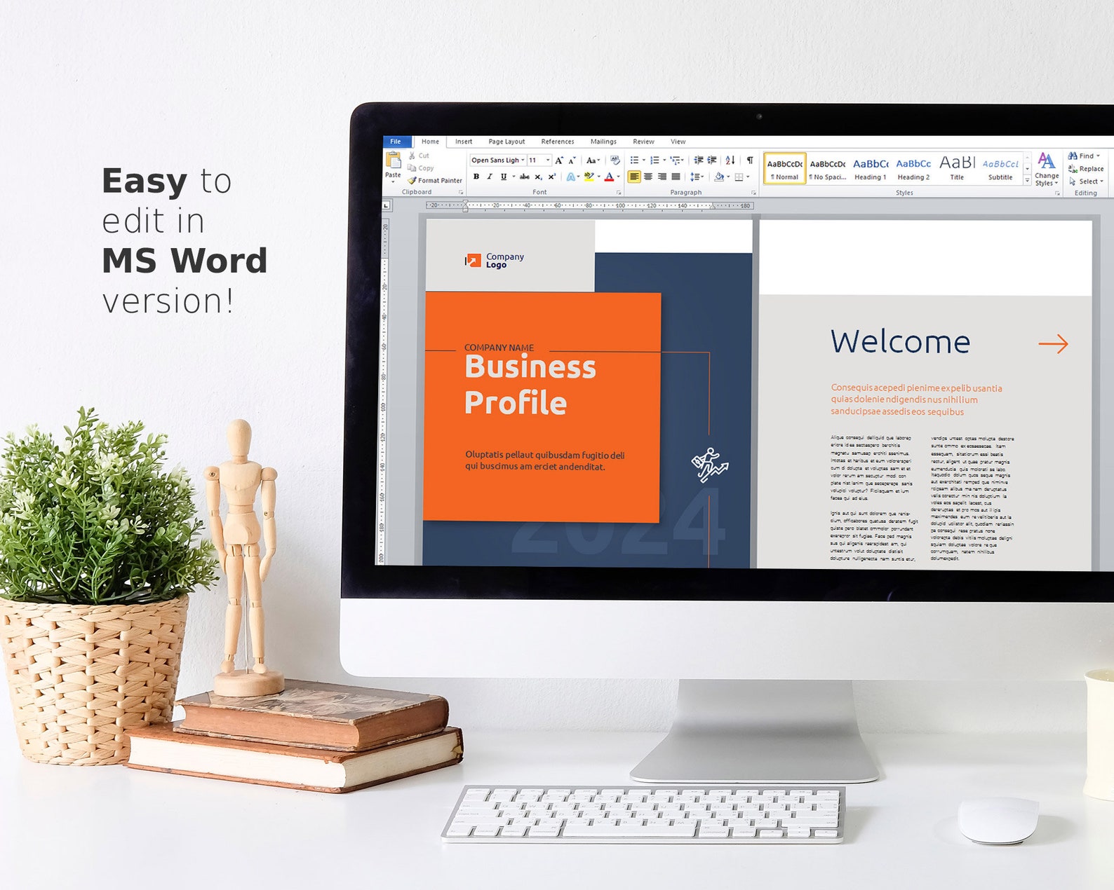 Company Profile Brochure Template, Canva Business Brochure, Corporate ...