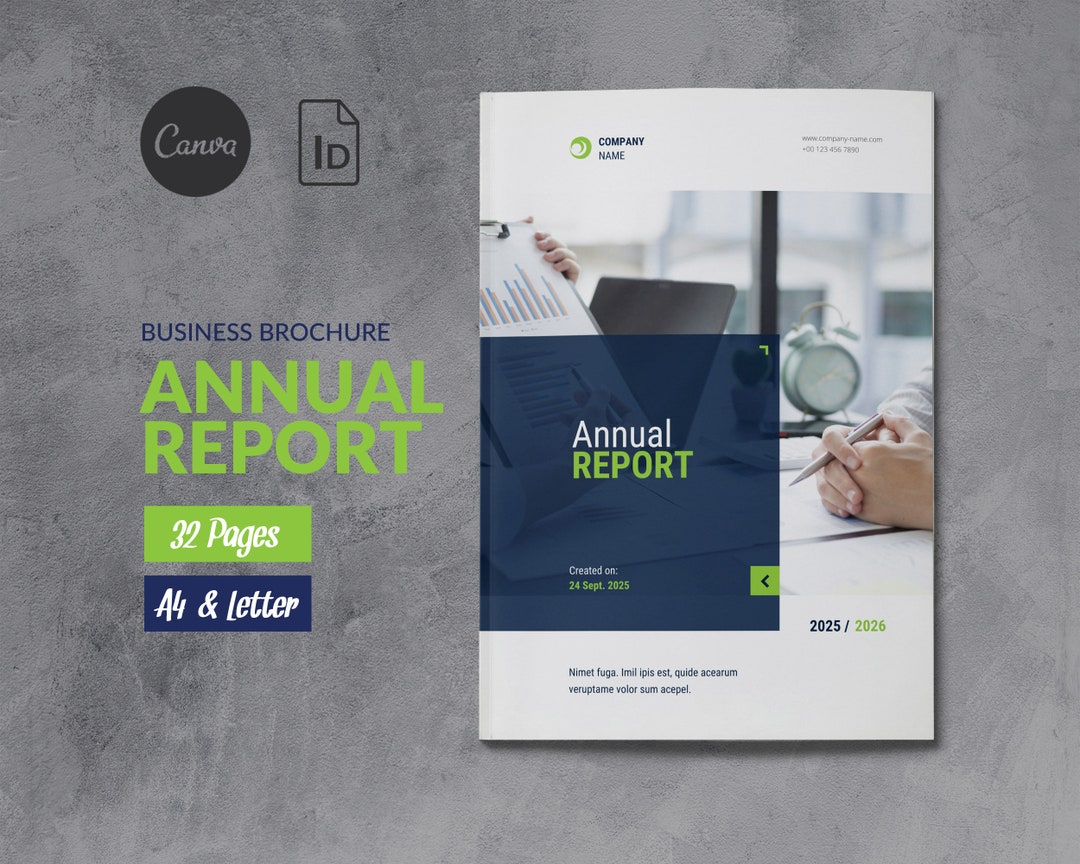 Annual Report Template Canva, Report Business Brochure, Yearly Report ... Annual Report Template Canva, Report Business Brochure, Yearly Report ...