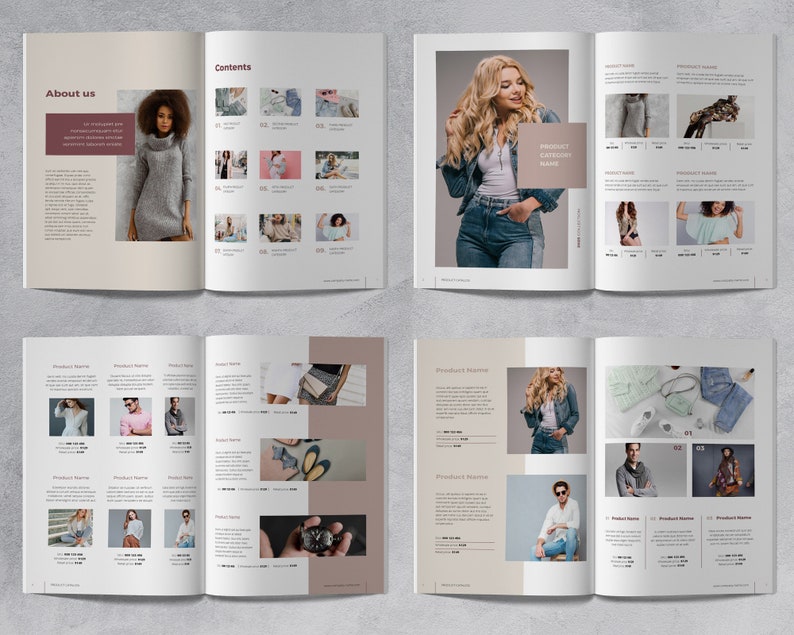 Canva Editable Product Catalog, Template Wholesale Catalogue, Product ...