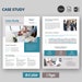 Company Case Study Template Canva, Brief Case Study Brochure Design ...