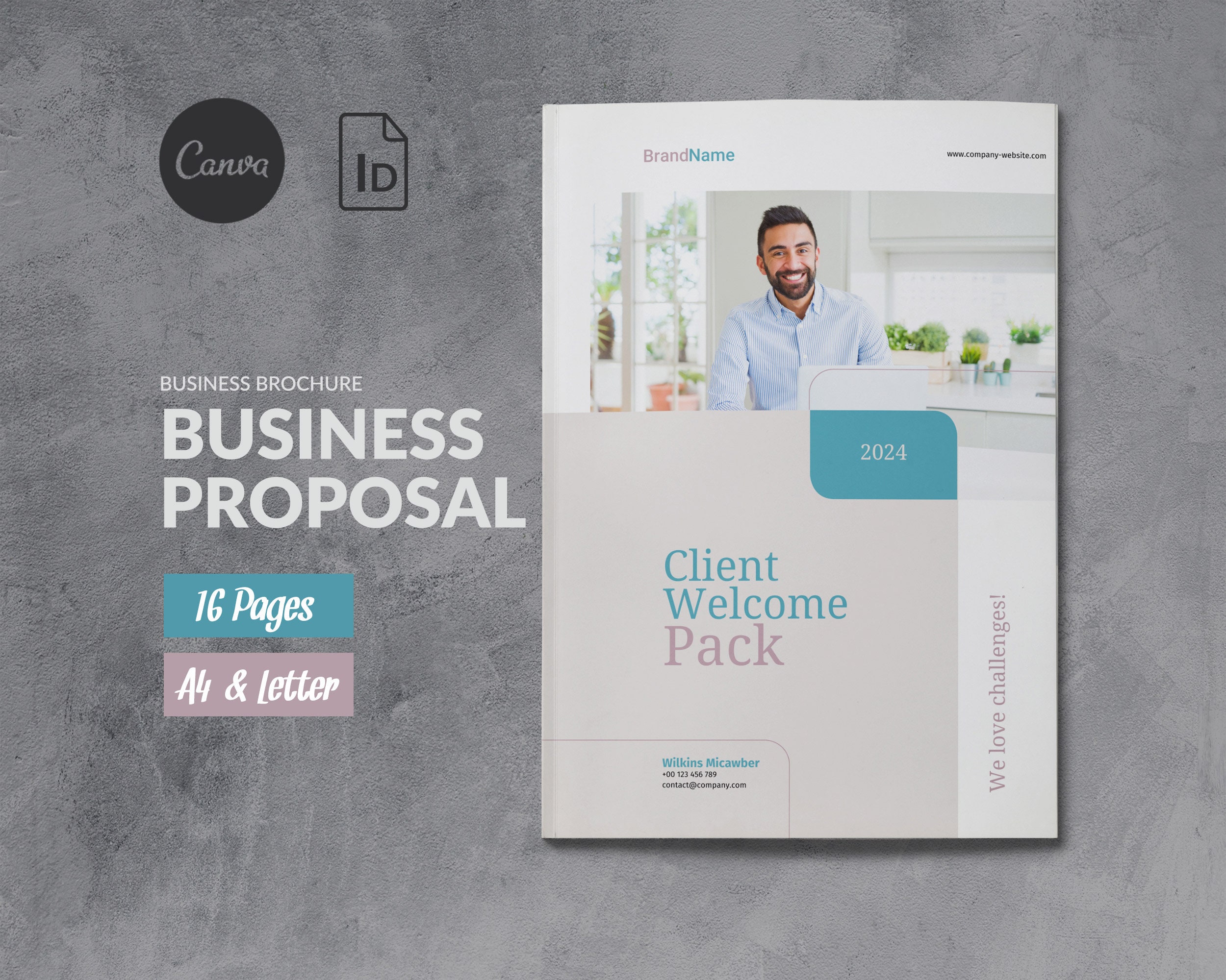 New Client Welcome Packet Canva Template, Client Onboarding Pack, New ...