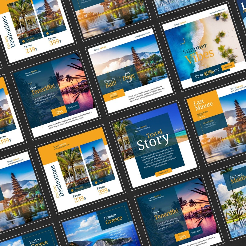 Travel Blogger Media Kit - Etsy