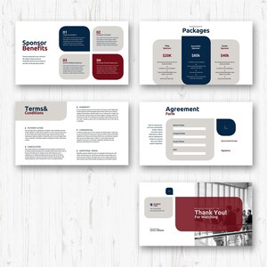 Sponsorship Proposal Presentation Canva Template, Proposal Pitch ...