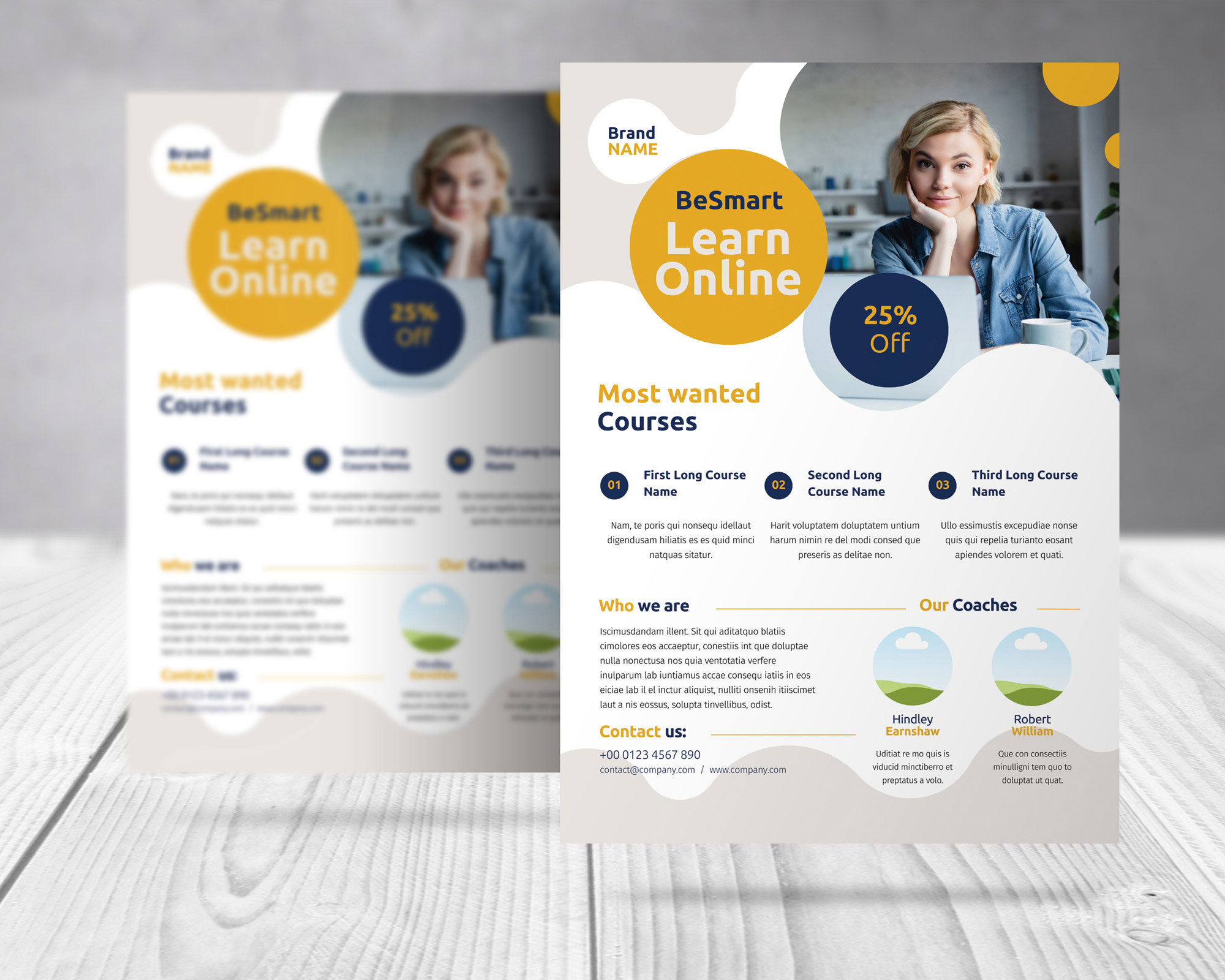 Course Launch Flyer Template, Coaching Flyer DIY Canva, Flyer Course ...