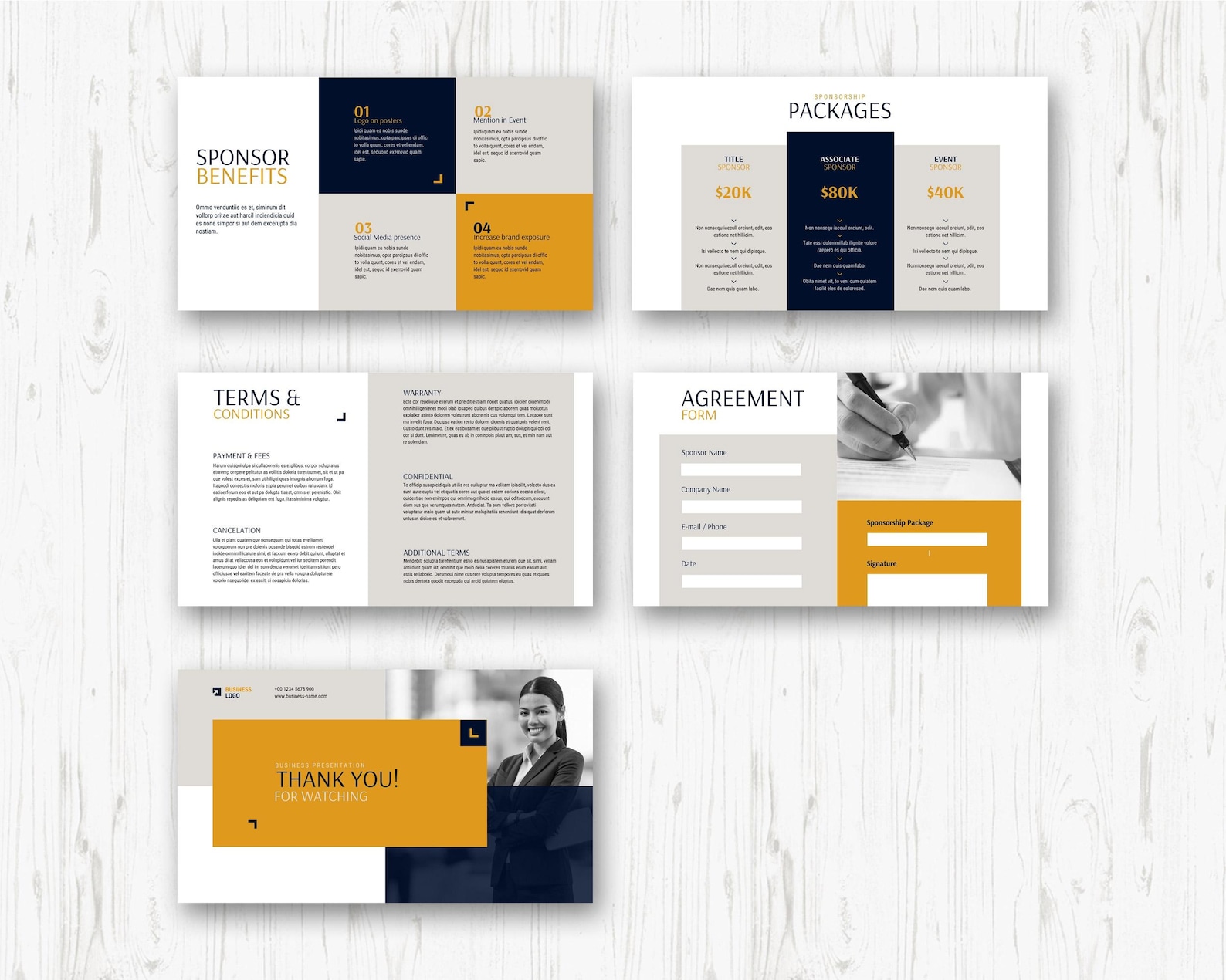 Sponsorship Proposal Presentation Canva Template, Sponsorship Request ...