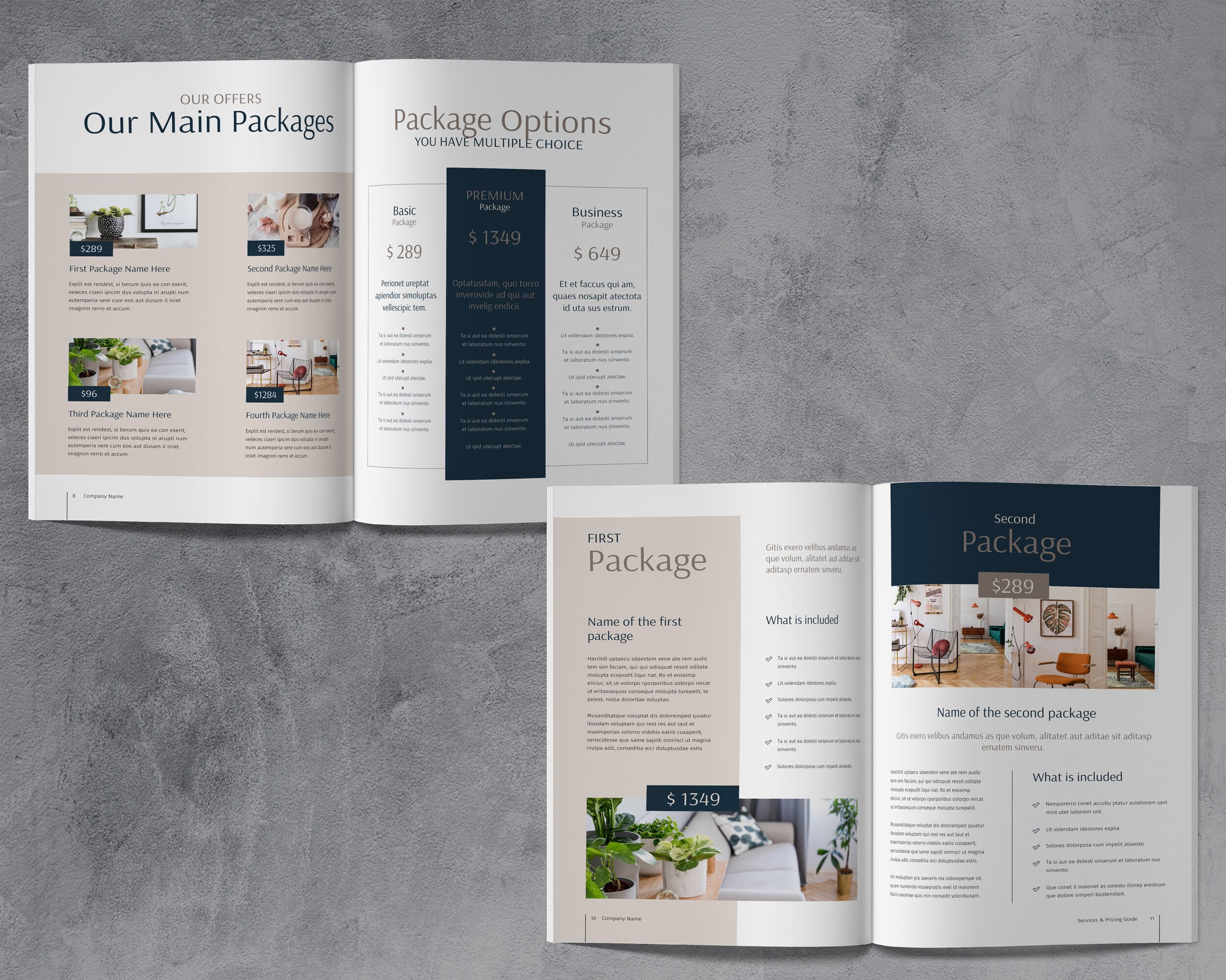 Services Pricing Guide Template Canva, Professional Client Proposal ...