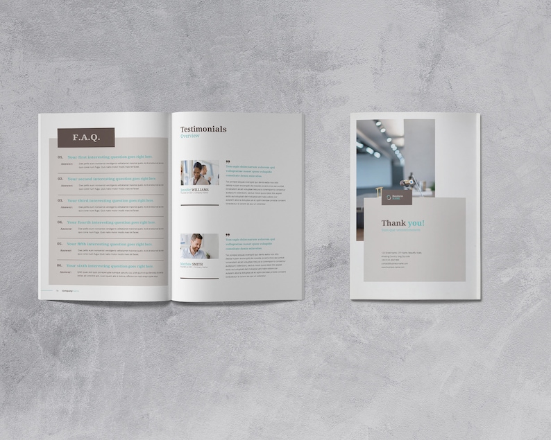 Conference Brochure Template, Business Event Brochure, Conference ...