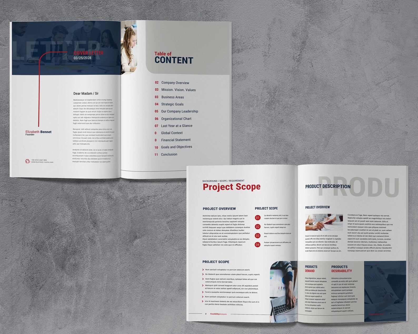 Feasibility Study Report Template Canva, Business Analysis Template ...