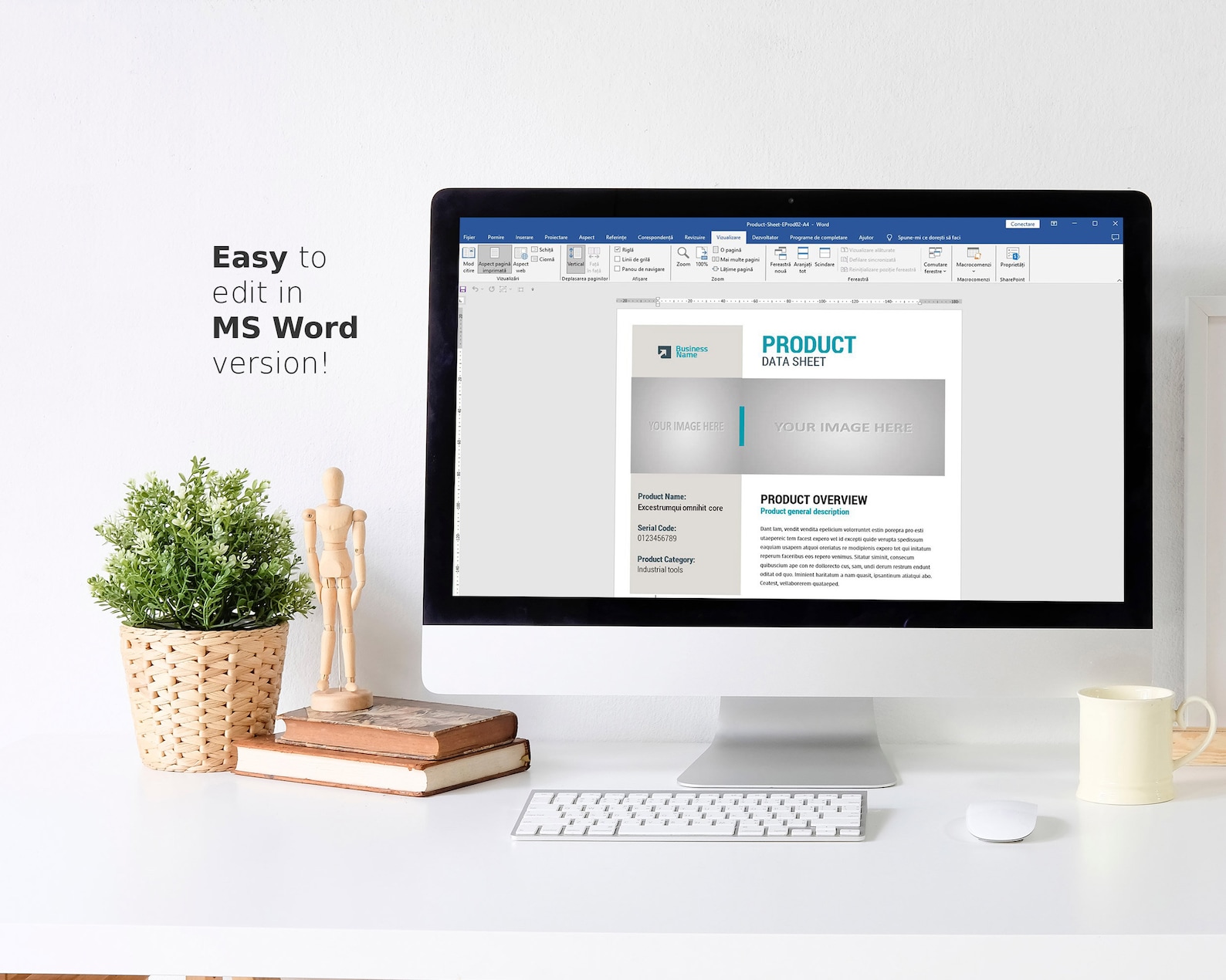 Product Sheet Template Canva, Flyer Product Data Sheet, Product ...