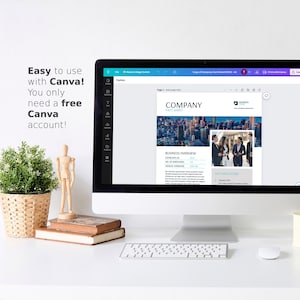 Business Fact Sheet Template Canva, Company Fact Sheet Word Template ...