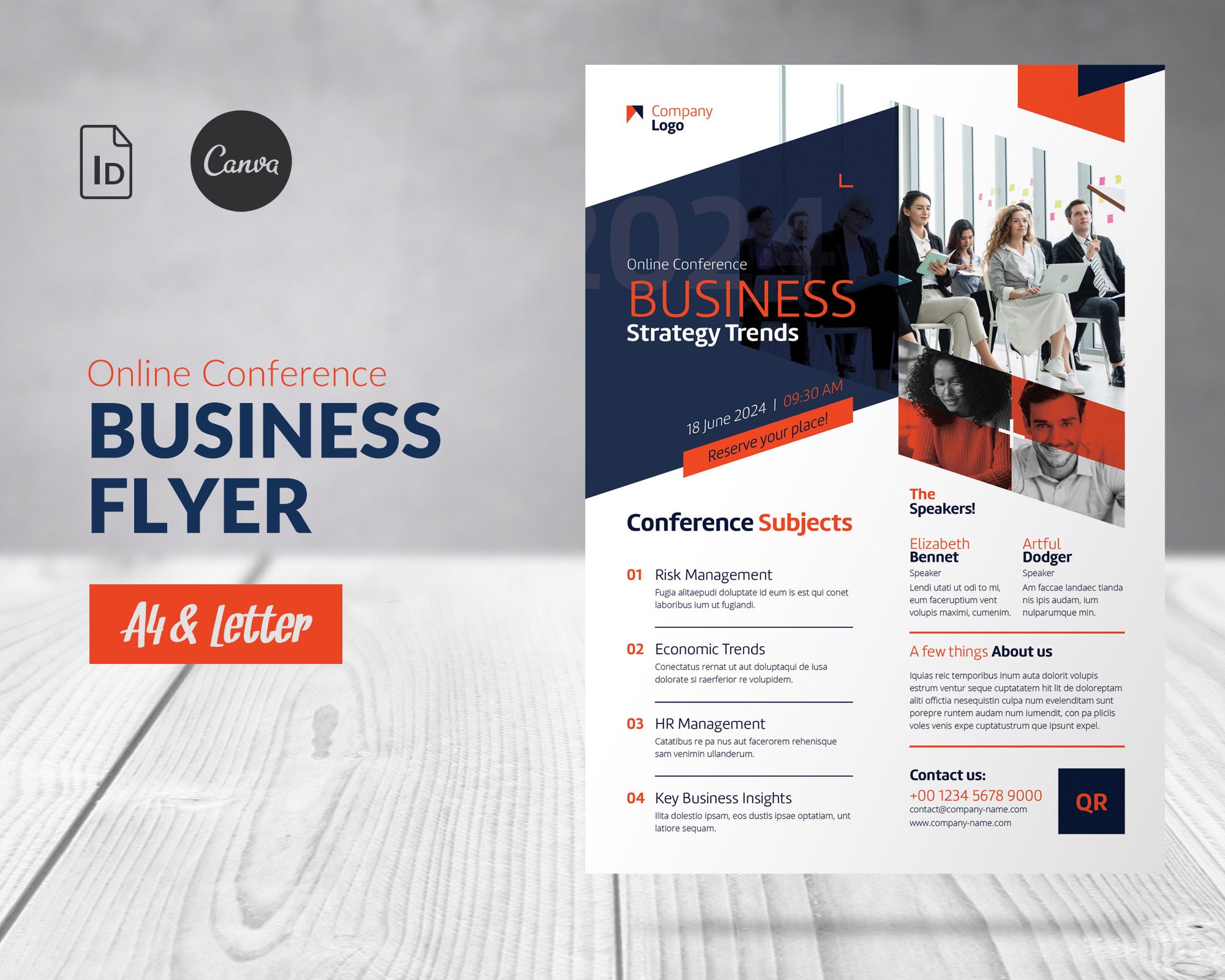 Business Event Flyer Template