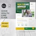 Editable Home Health Care Service Flyer Template Canva, Home Care Flyer ...