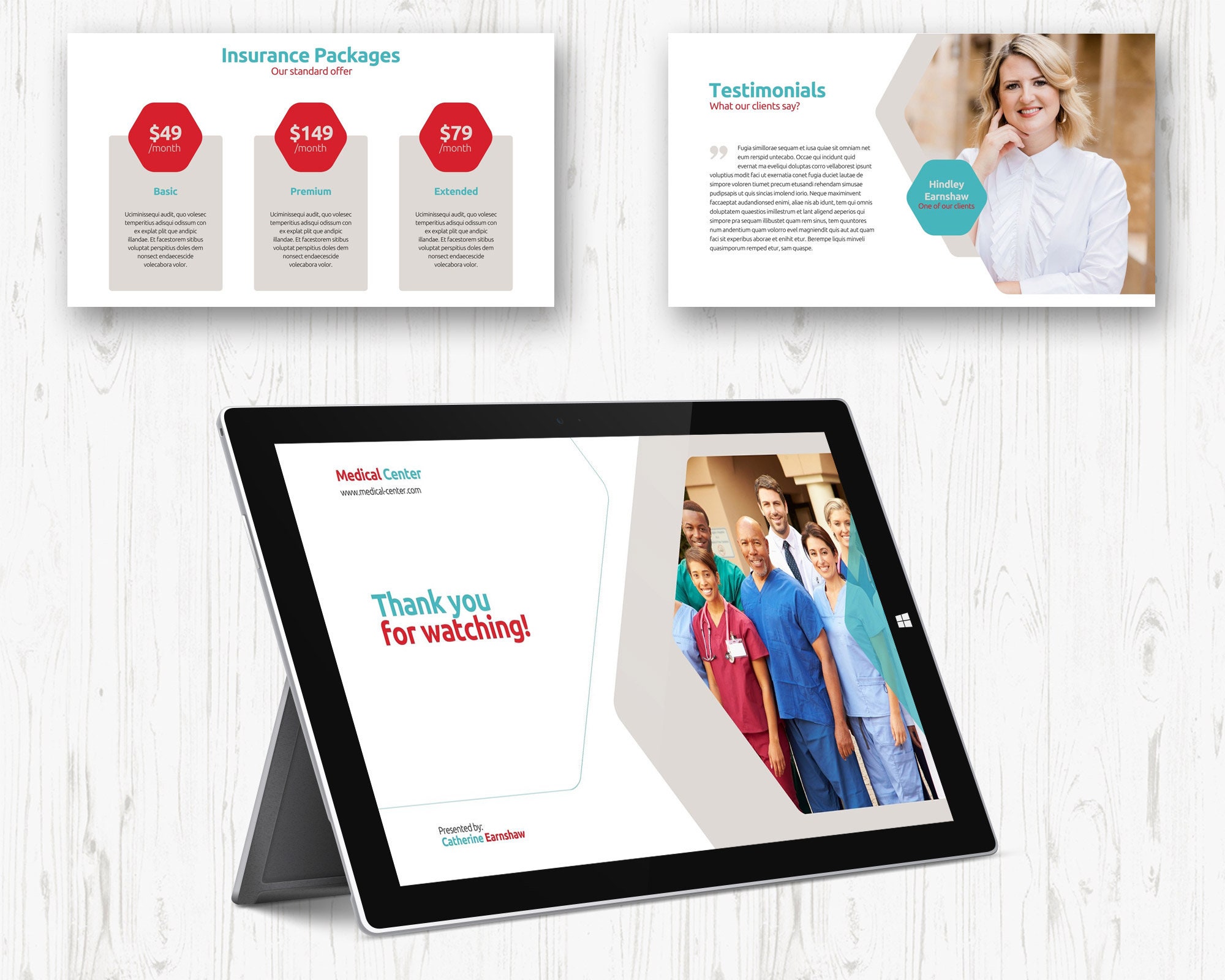 Healthcare Medical Slide Deck Template Canva, Medical Business ...