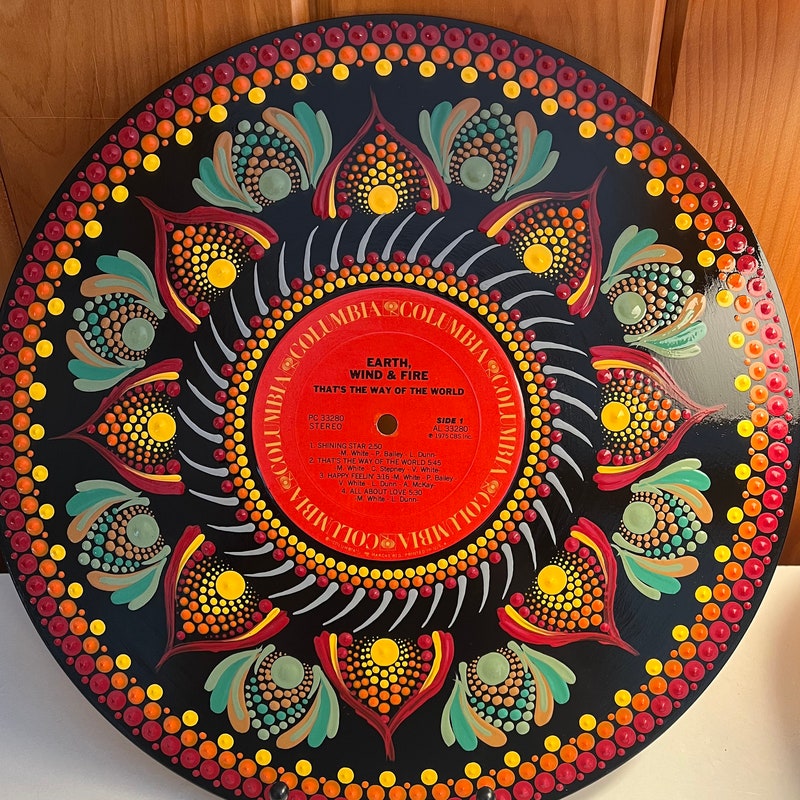 Painted Records Vinyl - Etsy