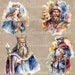 Medieval and Renaissance Themed Clipart, 300 Dpi, Beautiful Watercolor ...