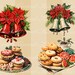 Vintage Christmas Themed Clipart, 300 Dpi, Beautiful Printable 24 PNG ...