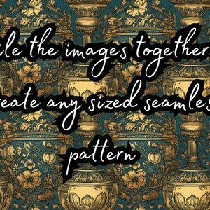 Medieval/renaissance Themed Seamless Pattern, Digital Download Paper ...