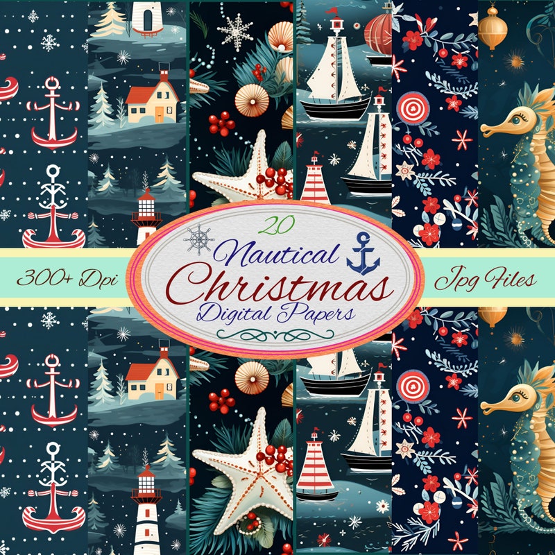 Nautical Christmas - Etsy